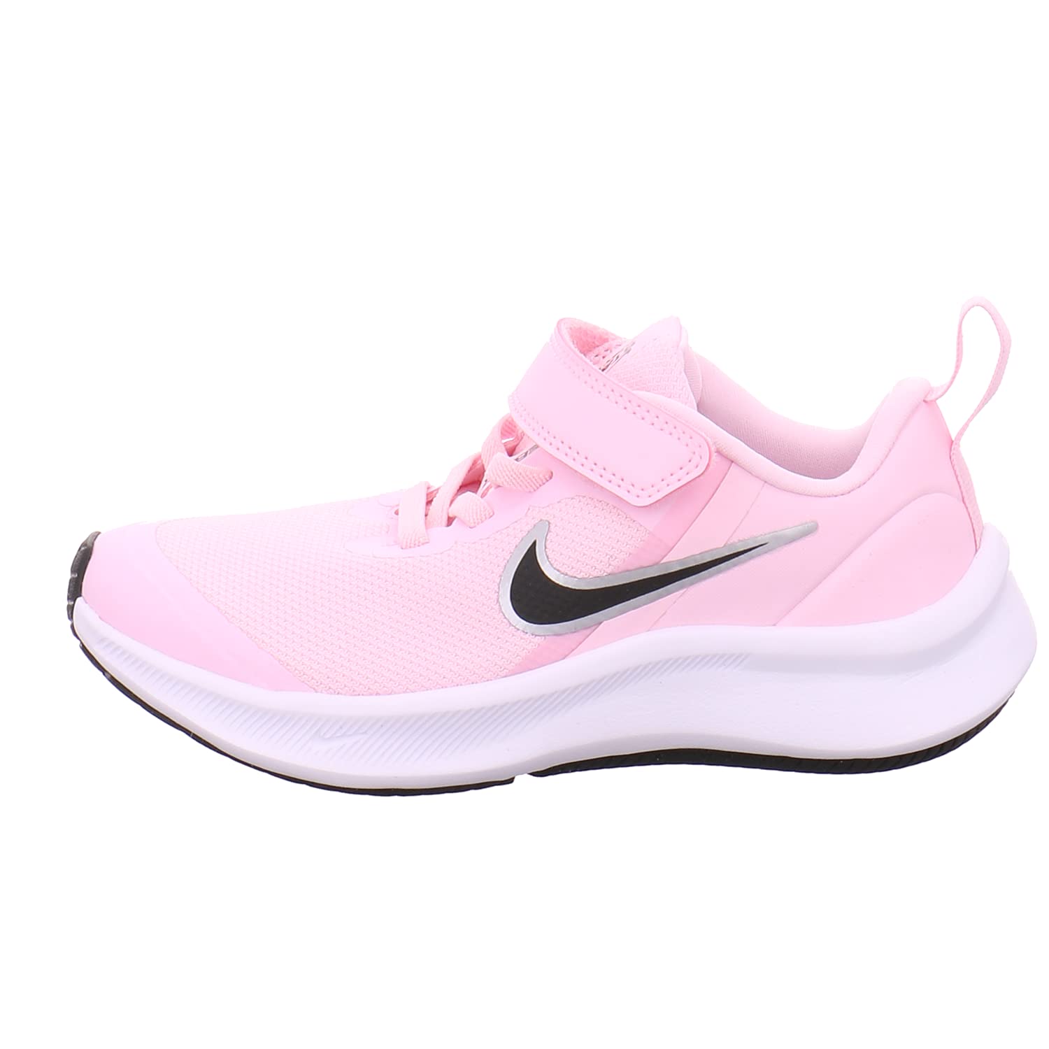NIKE Unisex Kid's Sneakers Gymnastics Shoe, Pink Foam Black 01, 34 EU