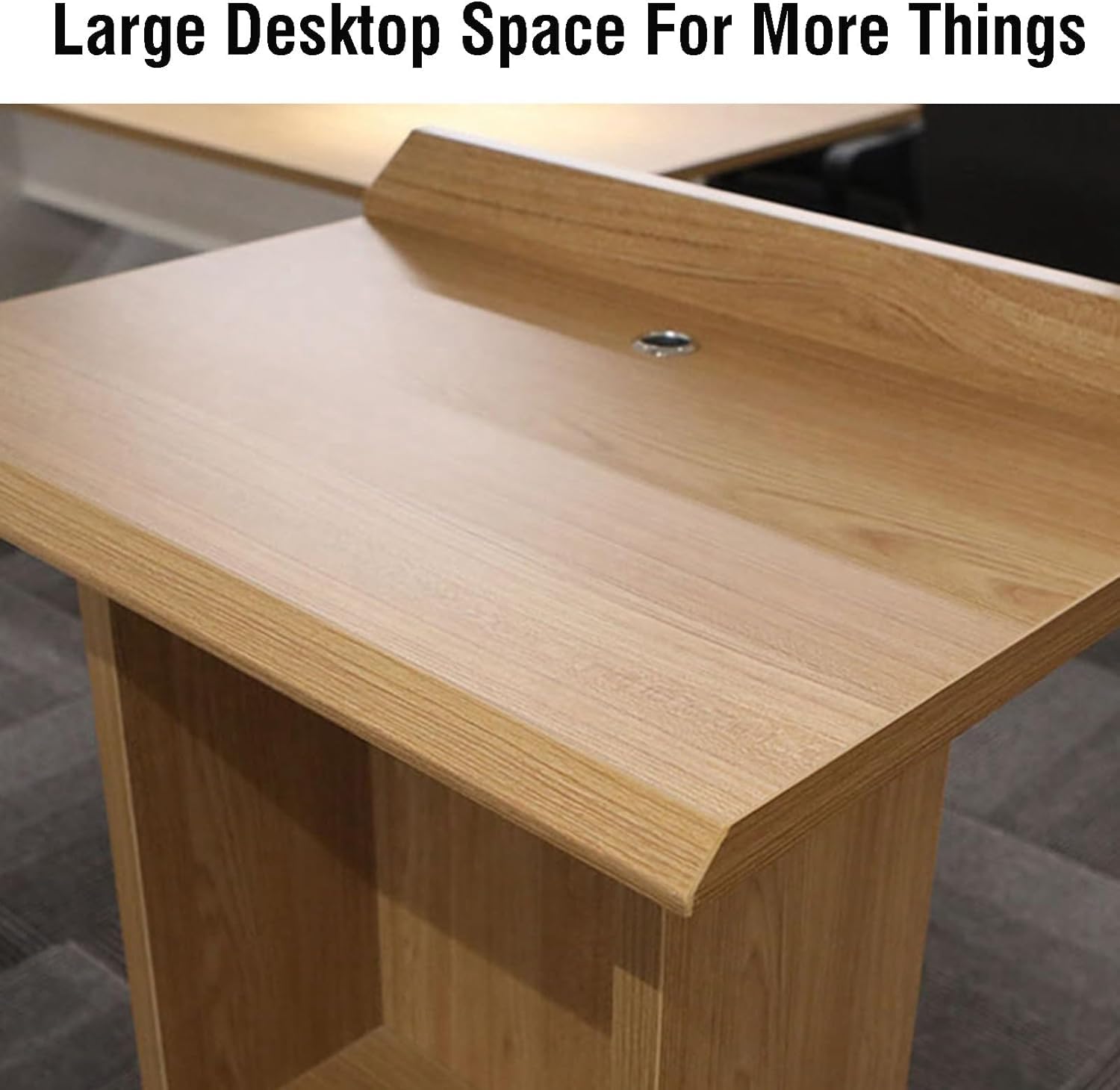 Modern Podium Stand Wooden Floor-Standing Lecterns with Storage Rack Podium Floor-Standing Pulpits Can Bear Up to 150 Kg