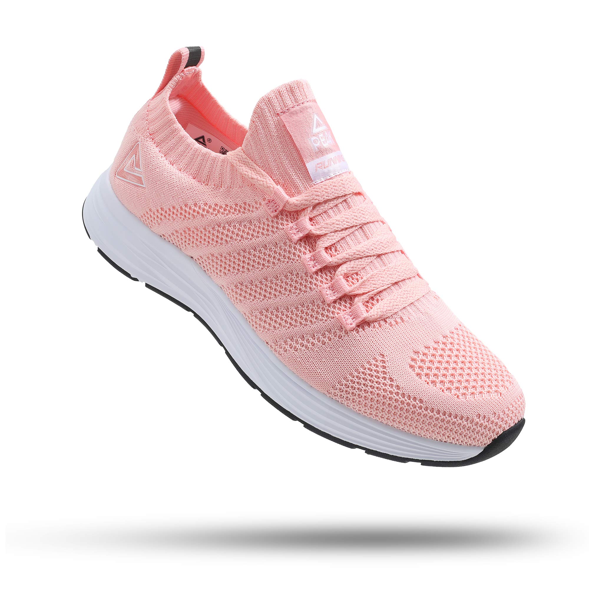 PEAK Womens Lightweight Walking Shoes - Comfortable Slip-on Sneakers for Running, Tennis, Gym, Casual Workout