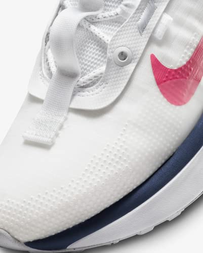 Nike Women's Air Max 2021 100, White/Thunder Blue/Pure Platinum/Archaeo Pink, 7 M US