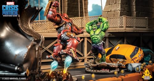 Atomic Mass Games Marvel: Crisis Protocol Immortal Hulk Character Pack - Unleash The Eternal Smash! Tabletop Superhero Game, Ages 14+, 2 Players, 90 Minute Playtime, Made