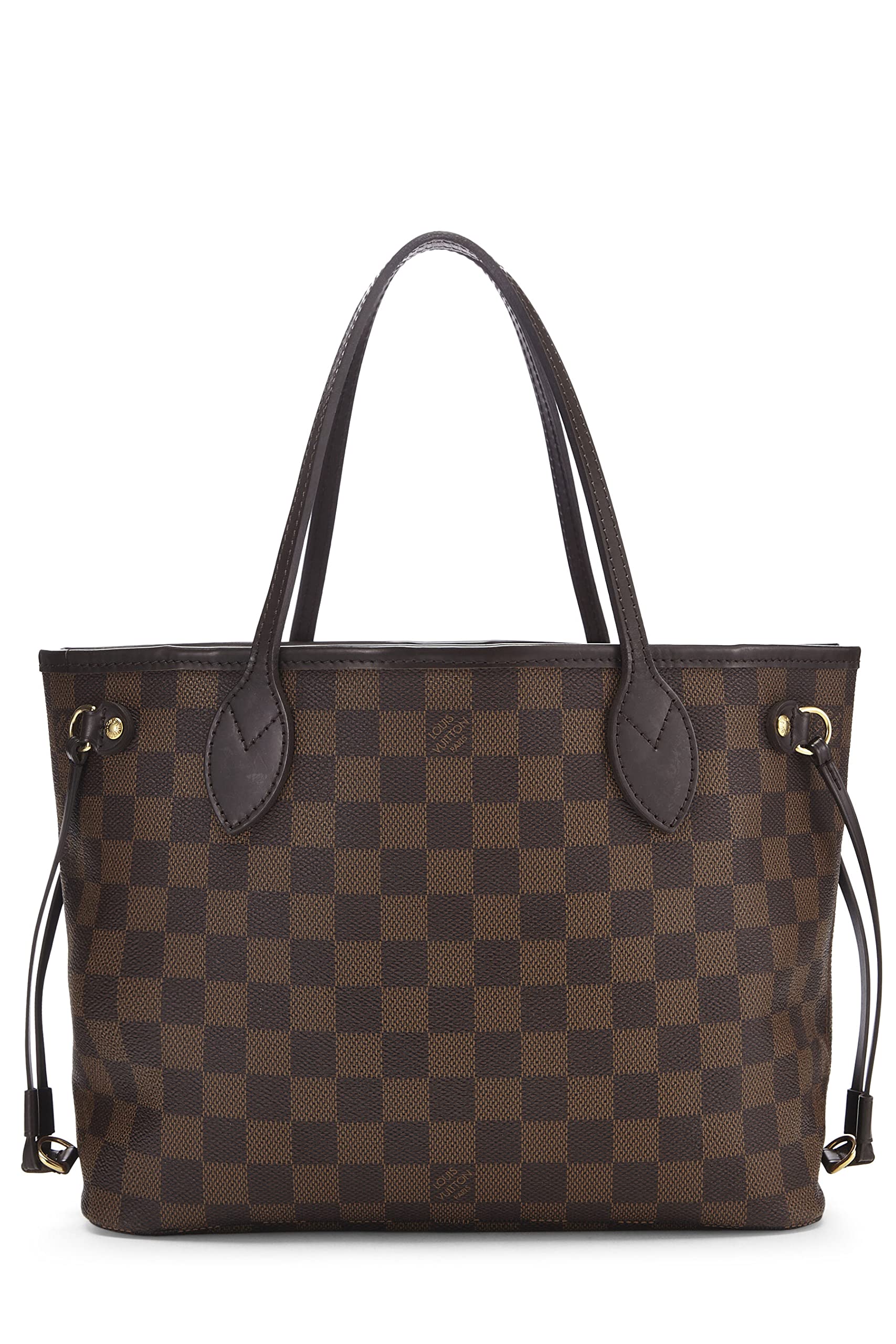Louis Vuitton, Pre-Loved Damier Ebene Neverfull PM, Brown