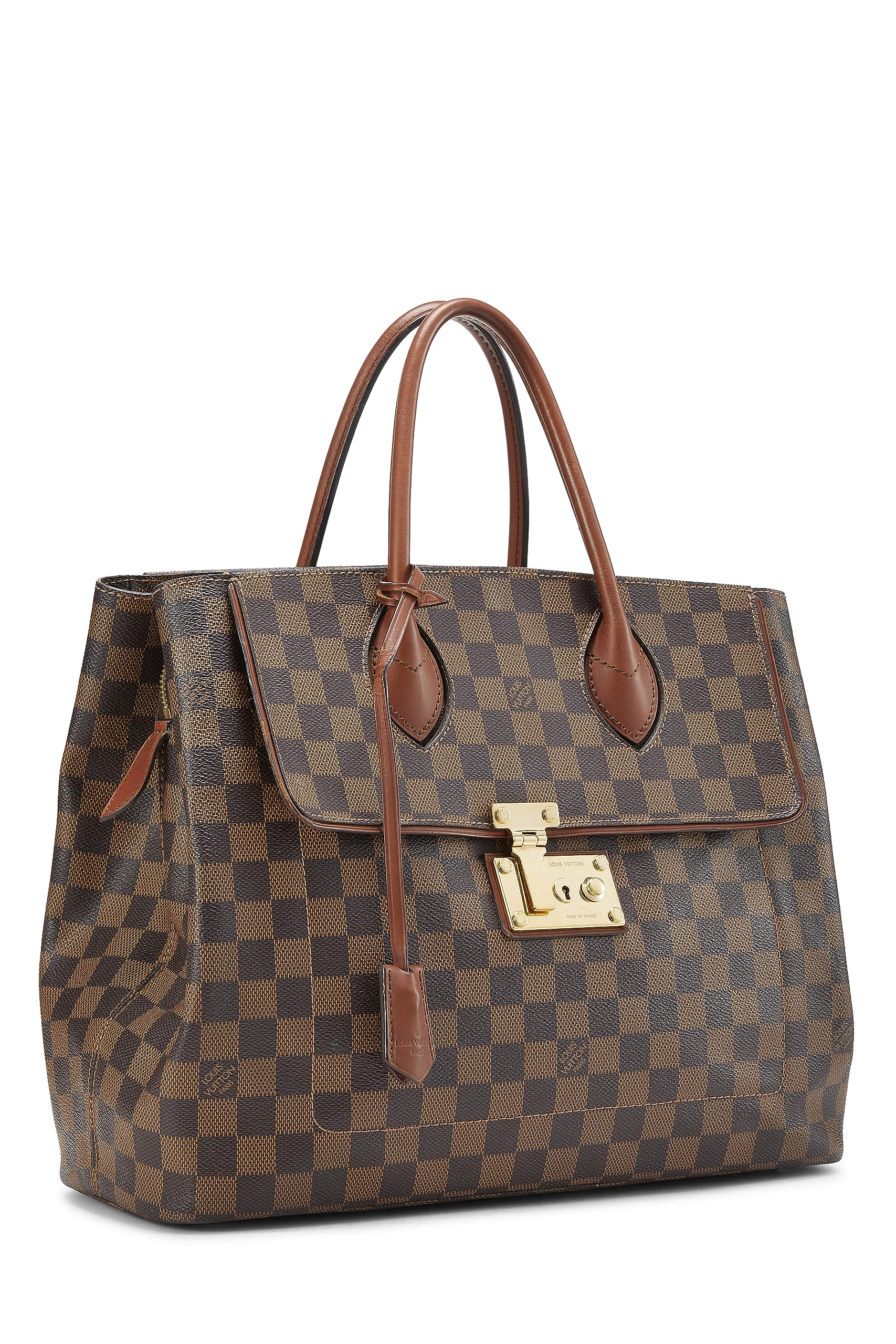 Louis Vuitton, Pre-Loved Damier Ebene Ascot, Brown