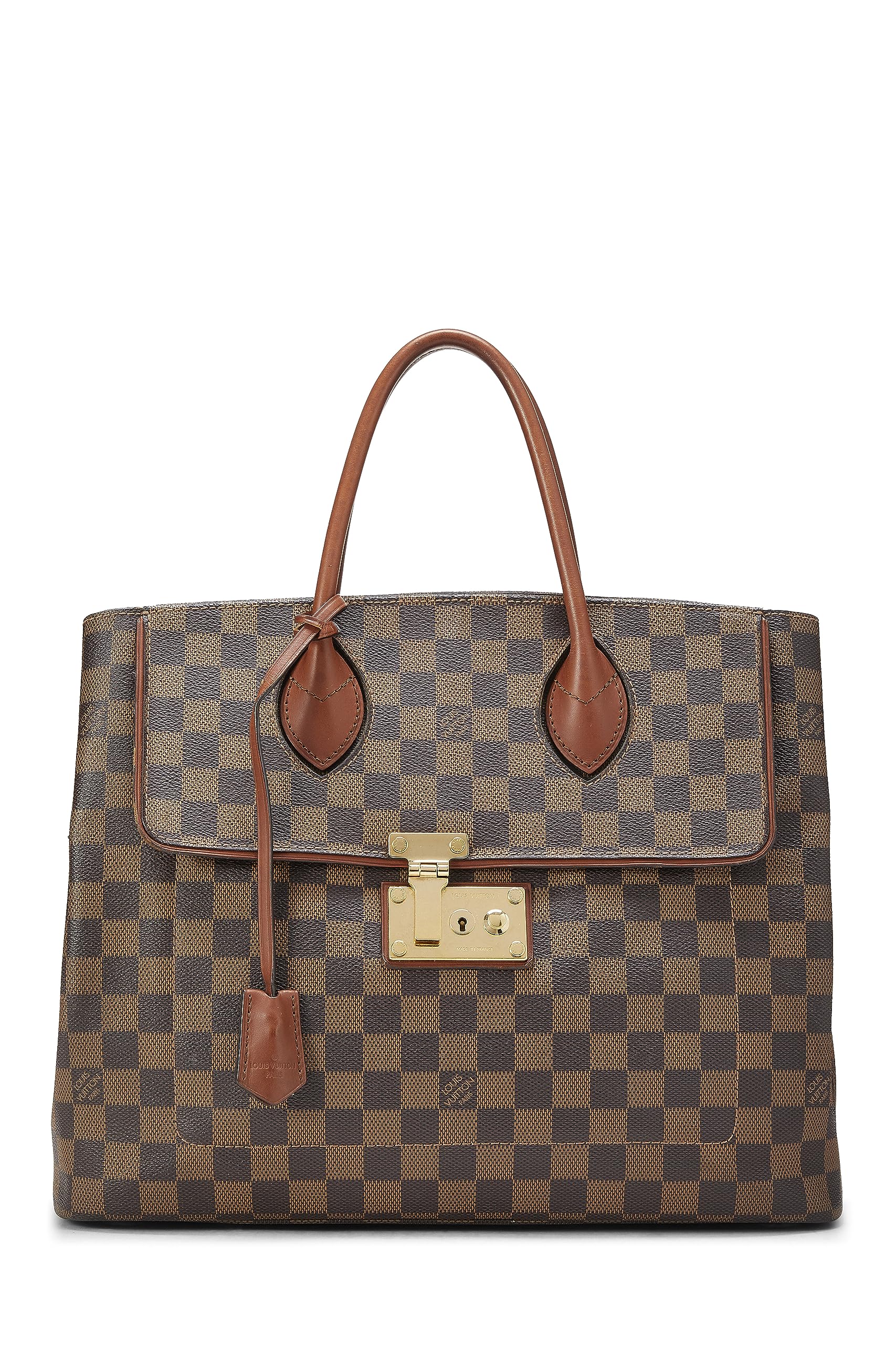 Louis Vuitton, Pre-Loved Damier Ebene Ascot, Brown