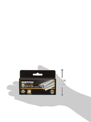 Value Pack of 6 Boxes Stanley Bostitch B8 Powercrown Premium 1/4" Staples (Stcrp21151/4)