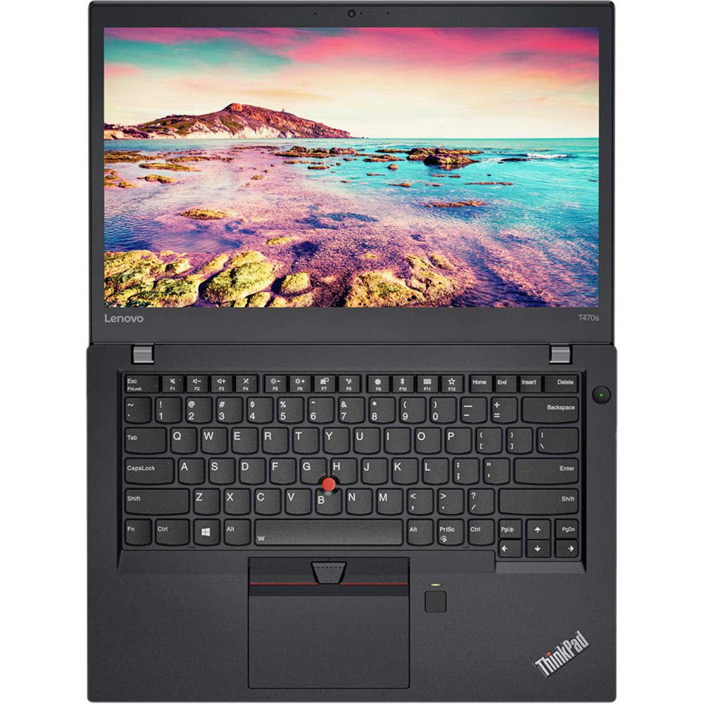 Lenovo Thinkpad T470s 14 FHD Display Intel Core i7-6600U 2.6Ghz 8GB DDR4 RAM, 256GB SSD, Webcam, HDMI, 802.11AC, Windows 10 Pro(Renewed)