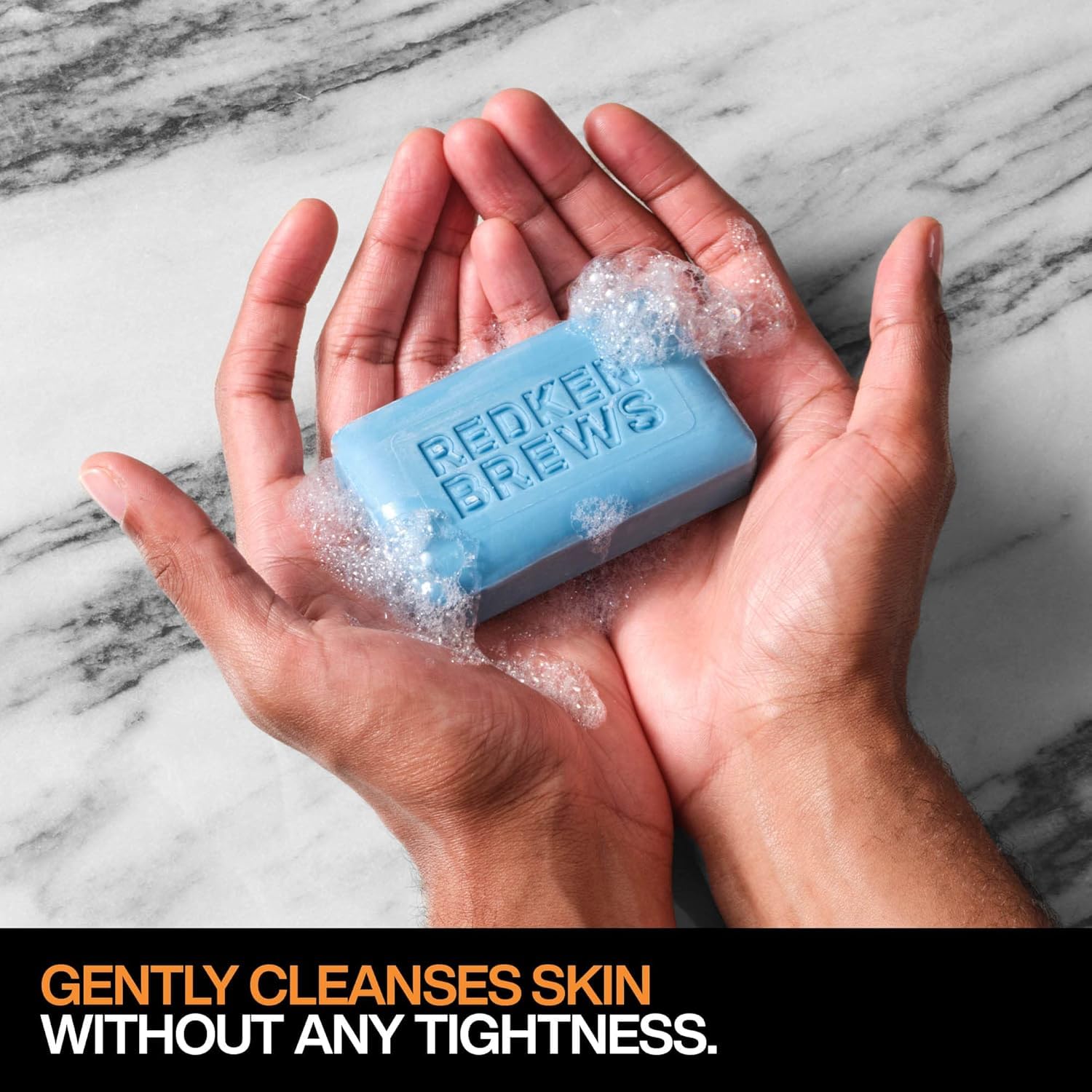 Redken Brews Cleanse Bar For Men, Soap For Face and Body, 5 Oz, Stocking Stuffer