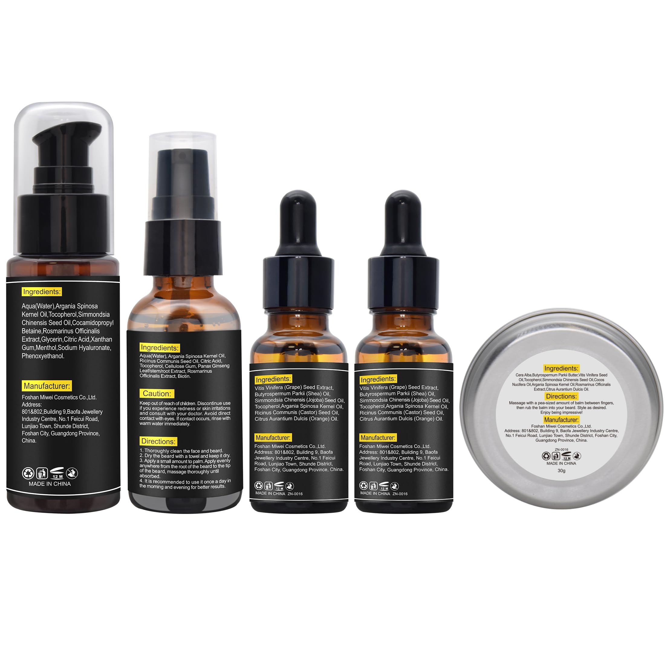Beard Growth Kit,Fathers Gifts for Men Dad Husband W/Beard Derma Roller,2 Pack Beard Oil,Beard Serum,Wash,Balm,Brush,Comb,Scissor for Beard Grooming Care,Christmas Stocking Stuffers Nail Art Fimo