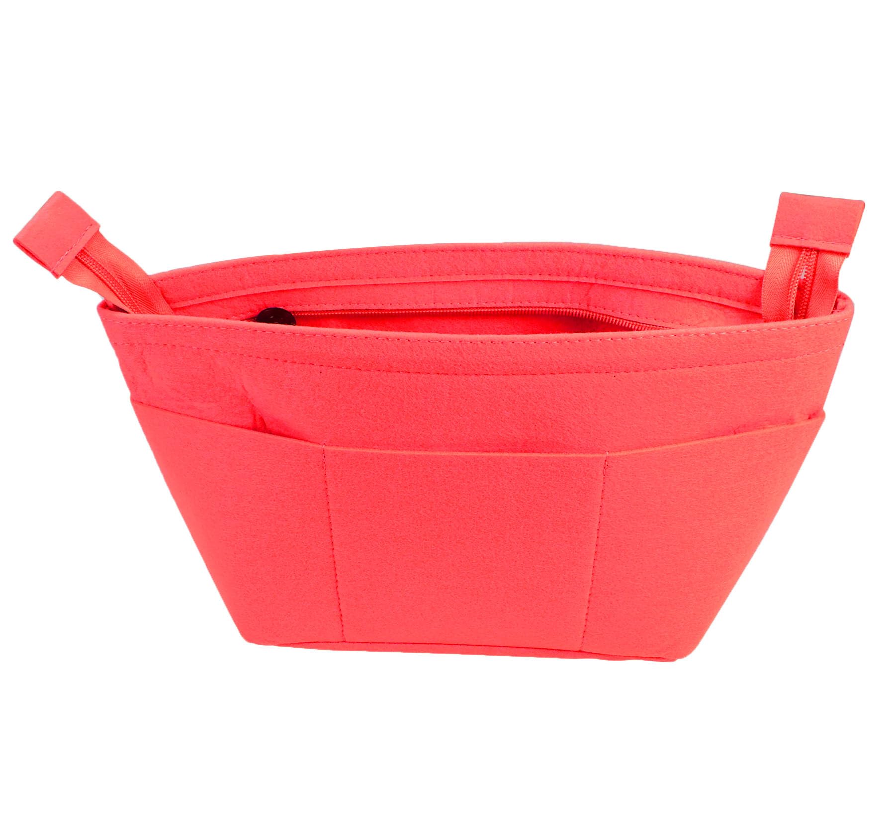 Lckaey purse insert organizer insert for tote mm organizer 1075Claret-M