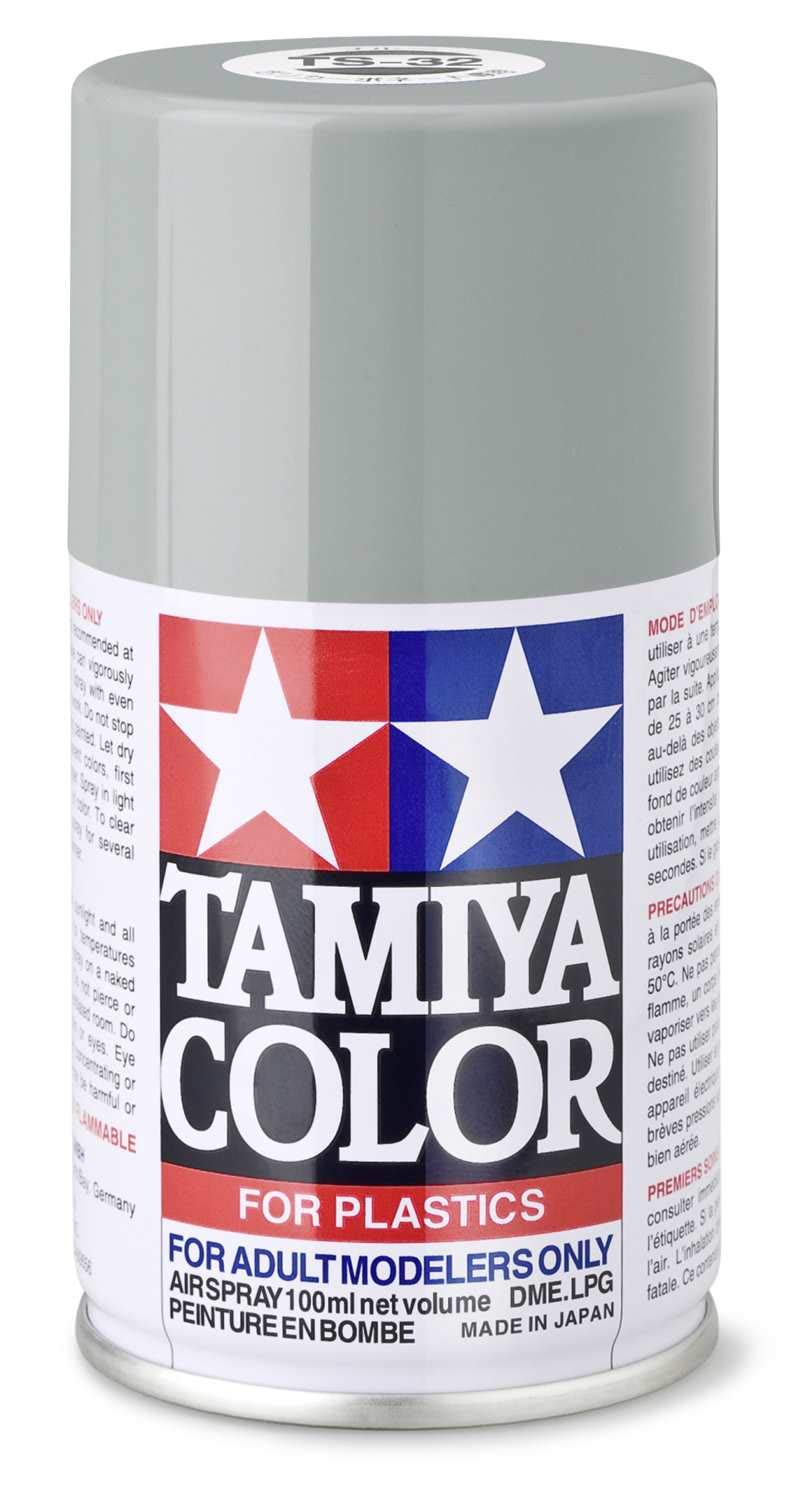 TAMIYA 85032 Spray Lacquer TS-32 Haze Grey - 100ml Spray Can