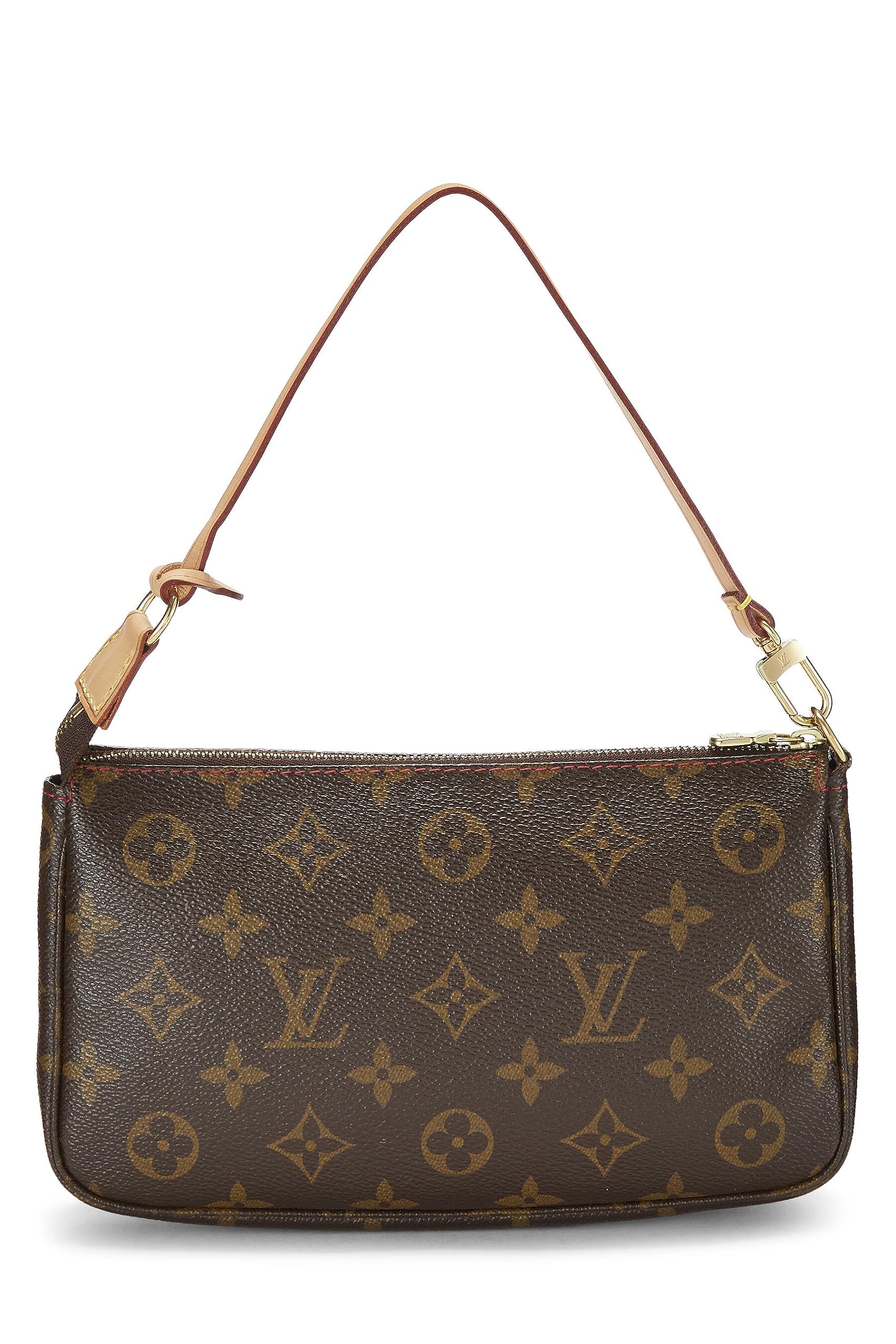 Louis Vuitton, Pre-Loved Takashi Murakami x Louis Vuitton Monogram Cherry Pochette Accessories, Brown