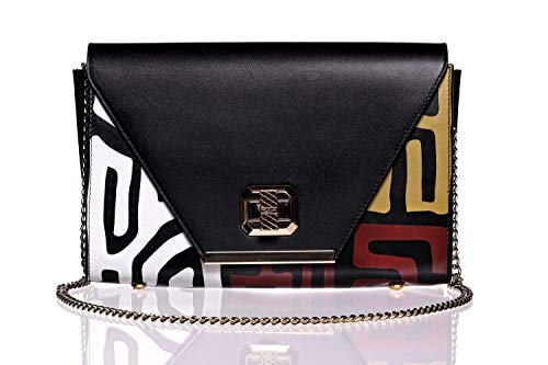 Nexus Multi-Color - Fashion Bag Chic Shoulder Bag Classic Purse Clutch Shoulder Tote Handbag with Zipper Closure for Women…