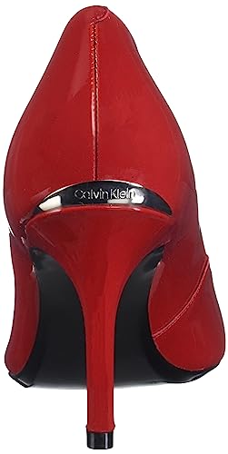 Calvin Klein Women's Gayle Pump, Crimson Red, 7.5