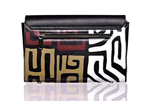 Nexus Multi-Color - Fashion Bag Chic Shoulder Bag Classic Purse Clutch Shoulder Tote Handbag with Zipper Closure for Women…