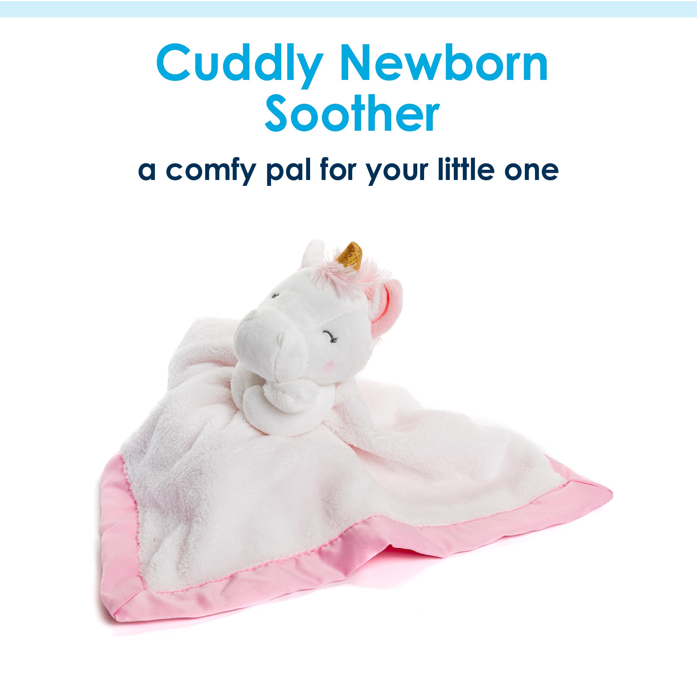 KIDS PREFERRED Unicorn Plush Stuffed Animal Snuggler Blanket