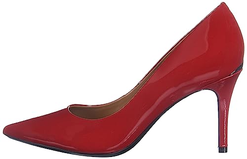 Calvin Klein Women's Gayle Pump, Crimson Red, 7.5