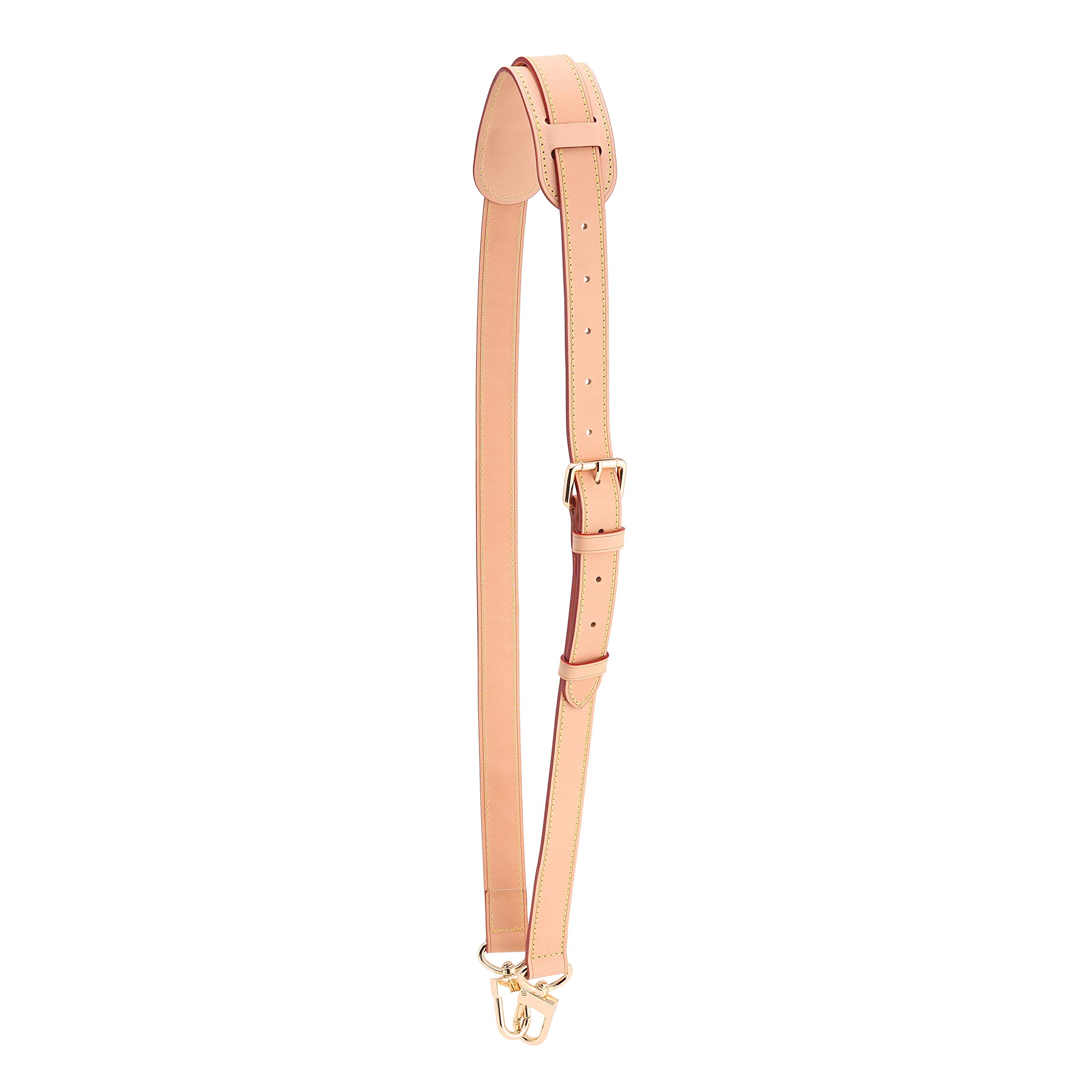 OULARIO Vachetta Leather Replacement Strap for Keep All 45 50 55 Speedy 40 (vachetta strap)