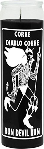 INDIO Run Devil Run Black Candle - Silkscreen 1 Color 7 Day