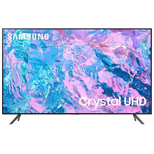 SAMSUNG CU7000 65 Inch Crystal UHD 4K Smart TV Bundle with Deco Gear 2X 4K HDMI 2.0 Cable w/Copper Conductors & CPS Exclusive 26 Month Protection Pack (BEACH-CPS-261000)