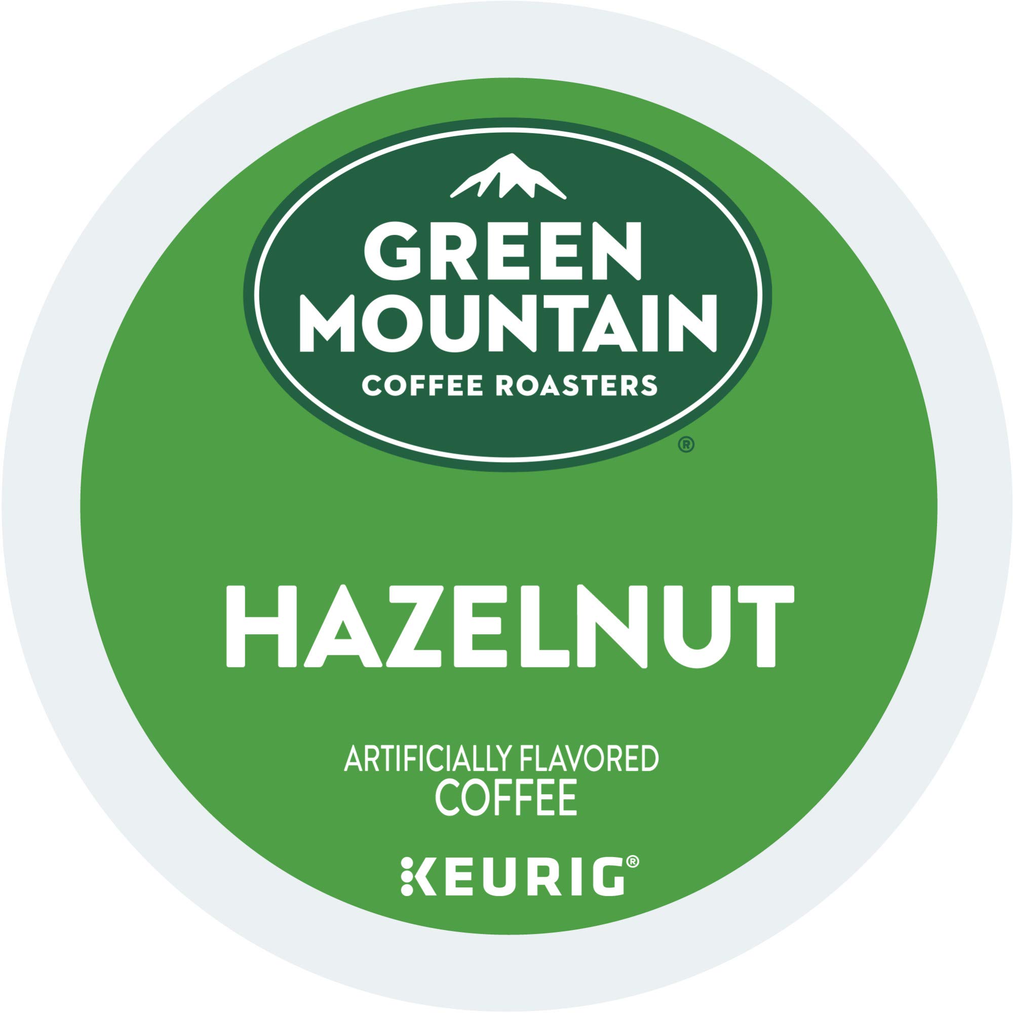 Green Mountain Coffee Hazelnut Keurig Single-Serve K-Cup Pods, Light Roast Coffee, 32 Count