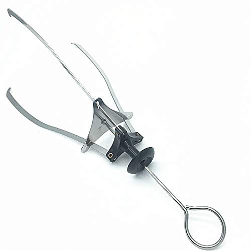 COMOK Black Silver Tone Family Restaurant 3 Claws Bowl Dish Plate Clip Clamp 2pcs