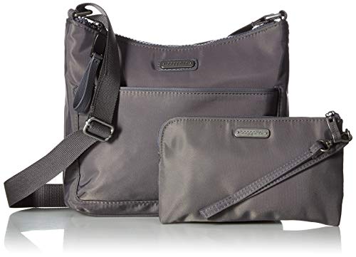 Baggallini Greenwich Crossbody, Smoke
