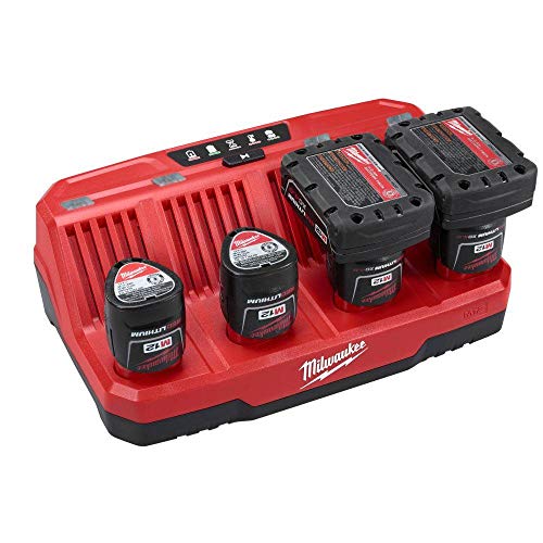 Milwaukee 48-59-1204 M12 Four Bay Sequential Charger