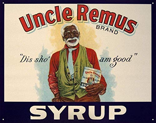 9Ginkgo& Uncle Syrup Retro Vintage Tin Sign TIN Sign 8 x 12 INCH