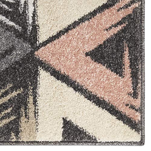 Home Dynamix Area Rug, 5 ft 2 in x 7 ft 2 in, Gray/Ivory