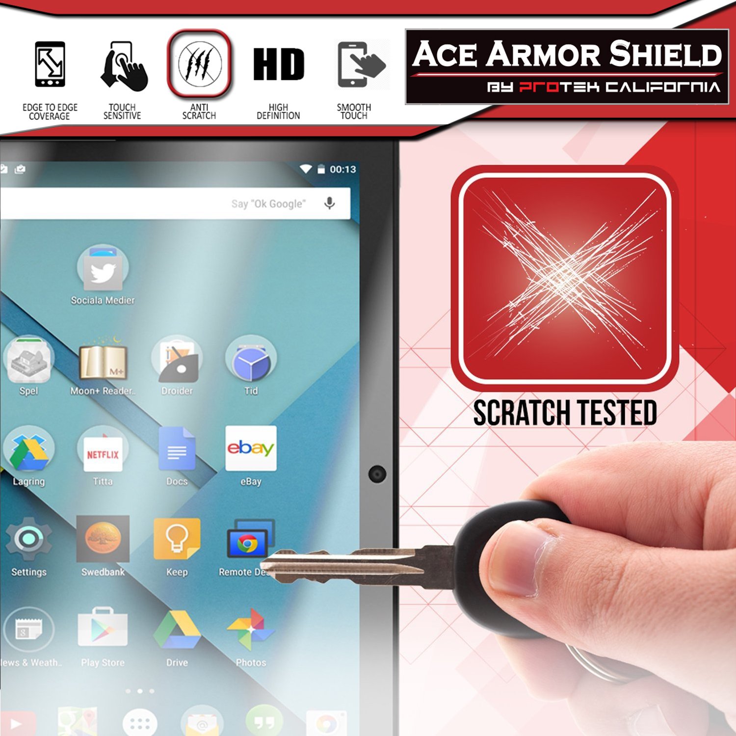 Ace Armorshield (6 Pack) Premium HD Scratch Resistant Screen Protector Compatible with Louis Vuitton Tambour Horizon