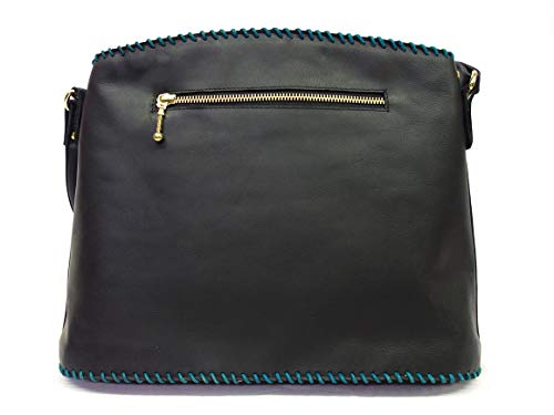 Top Grain Leather Bag for Women & Girls, Genuine Leather Tote Shoulder Bag, Handmade Shoulder Bag for Women, Gift for Her, Turquoise