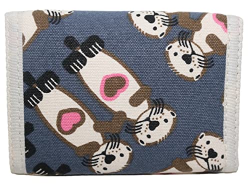 bungalow 360 Trifold Vegan Wallet (Sea Otter)