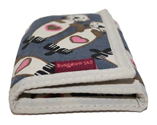 bungalow 360 Trifold Vegan Wallet (Sea Otter)