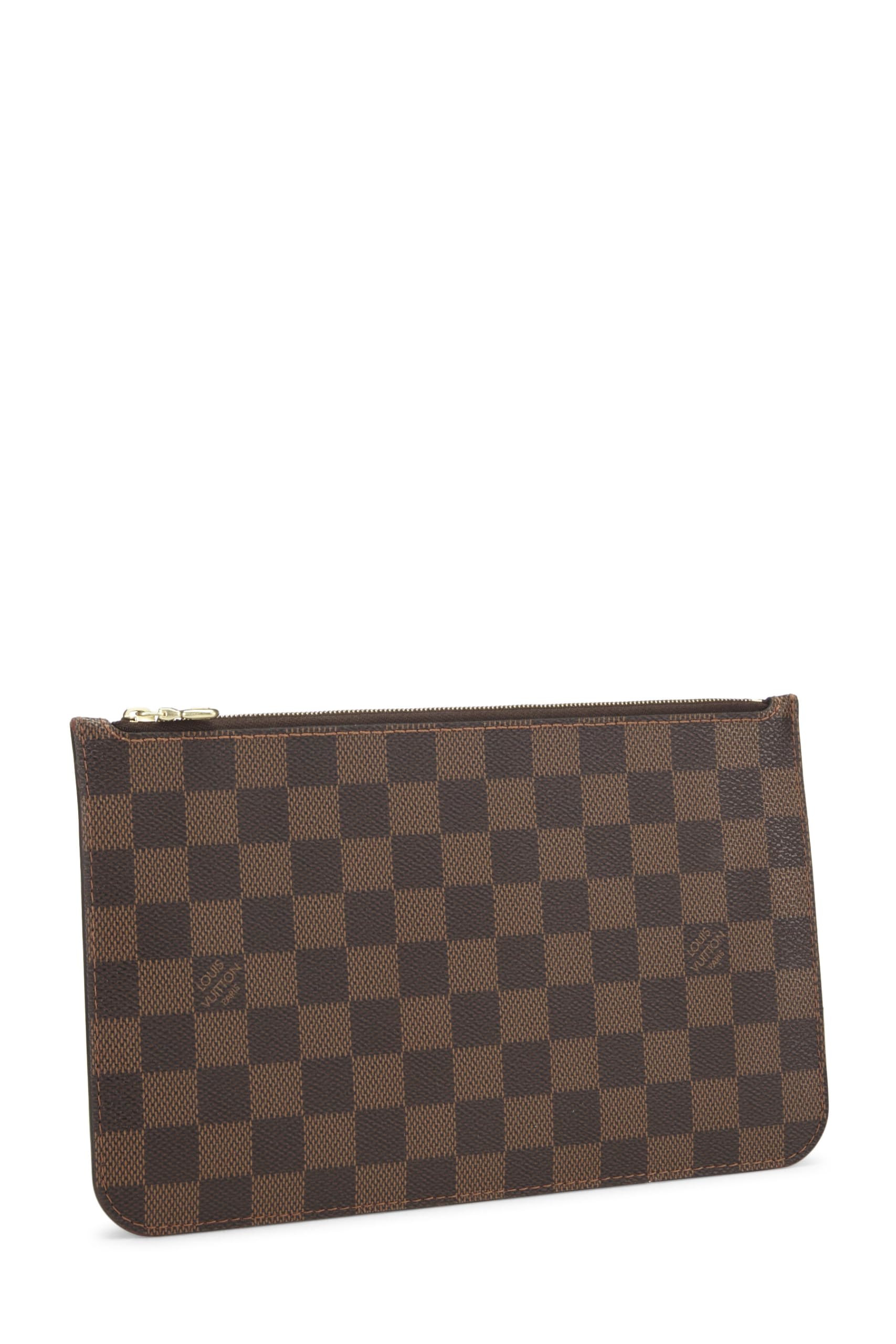 Louis Vuitton, Pre-Loved Damier Ebene Neverfull Pouch GM, Brown
