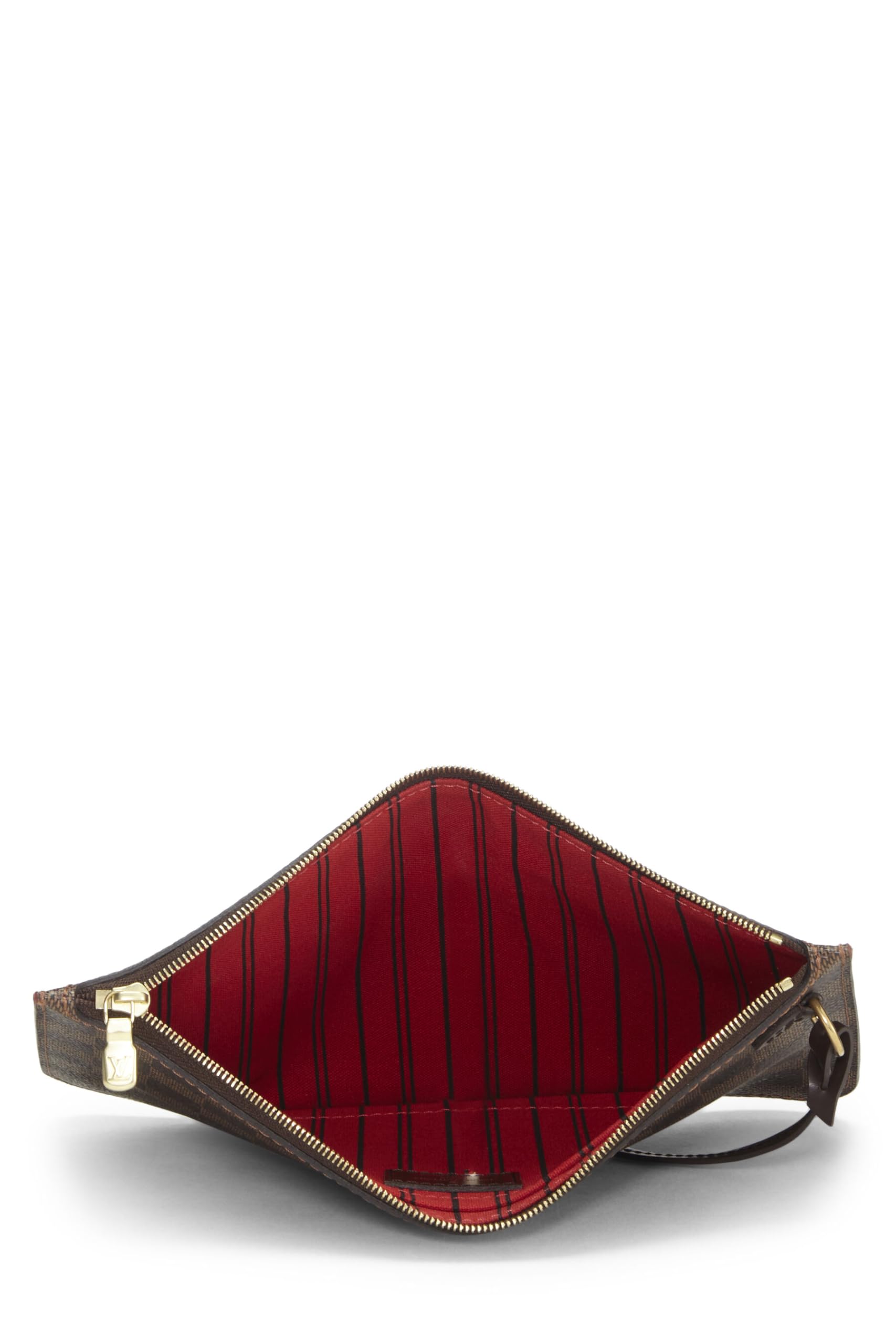 Louis Vuitton, Pre-Loved Damier Ebene Neverfull Pouch GM, Brown
