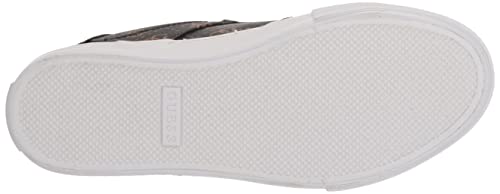 GUESS Womens Loven Sneaker, Brown Multi 908, 8.5 US