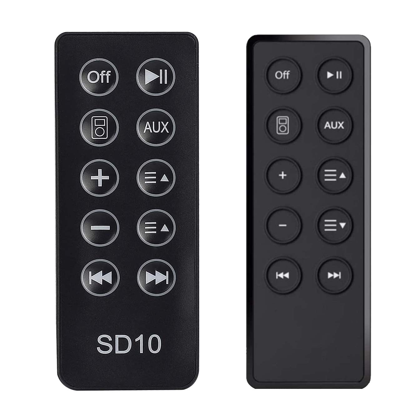 New Replaced Remote Control Compatible with Bose SoundDock 10 AM316536 AM314136 Sounddock Series 2 3 II III Bluetooth Digital Music System Controller with Battery