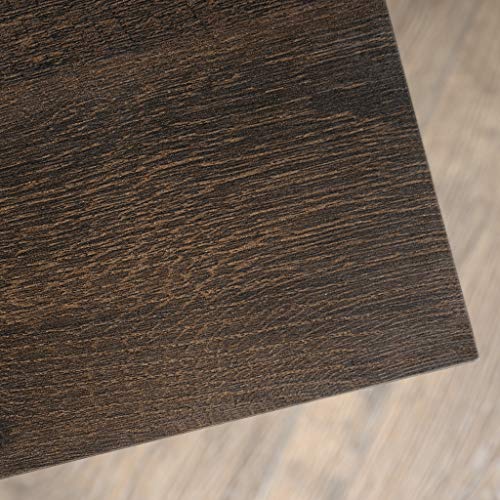 Sauder North Avenue Sofa Table, Smoked Oak finish