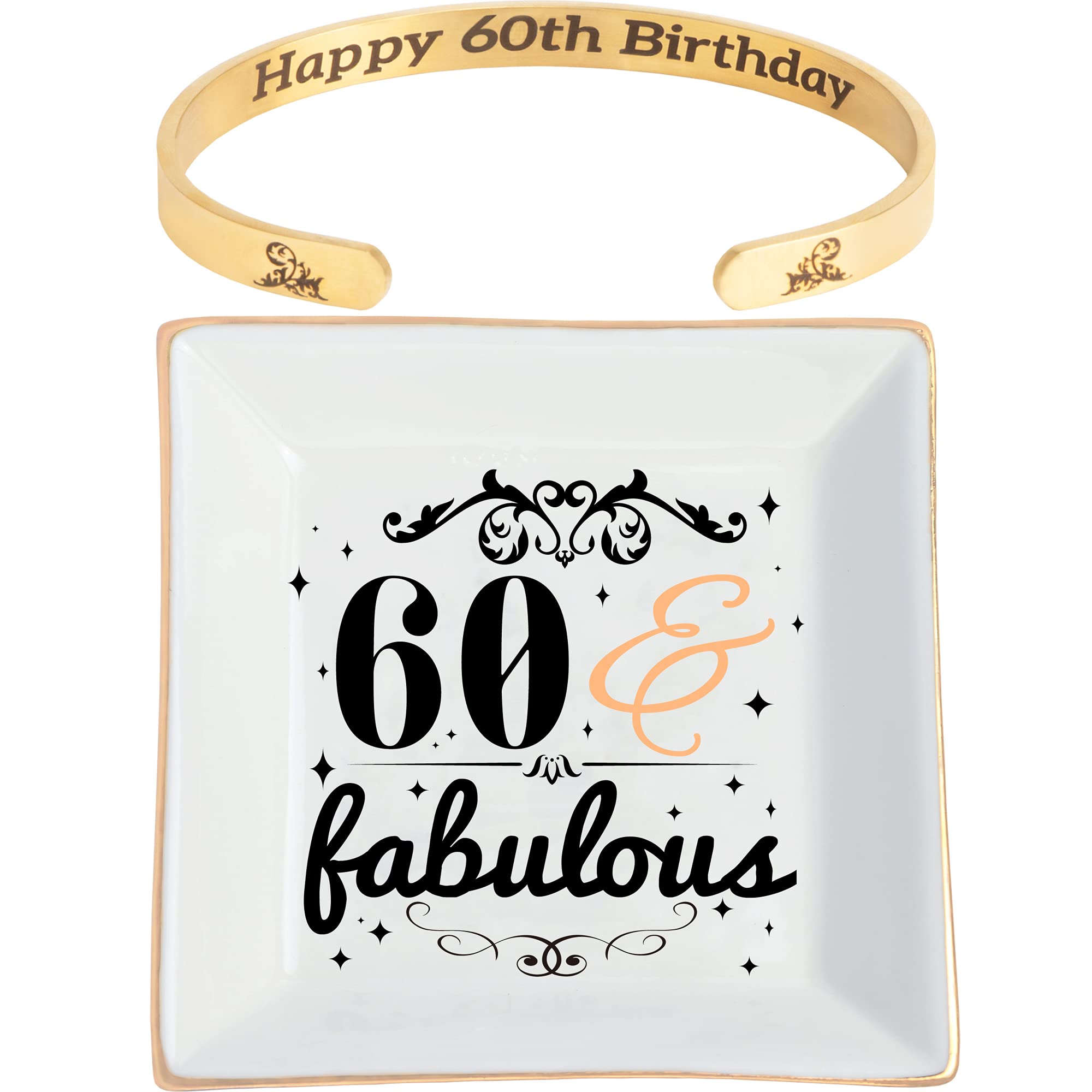 60th Birthday,60th Birthday Gift for Women,60th Birthday Jewelry Dish,60th Birthday Trinket Dish,60th Birthday Ring Dish,Birthday 60th Woman,Happy 60th Birthday,Gift for 60th Birthday for Women