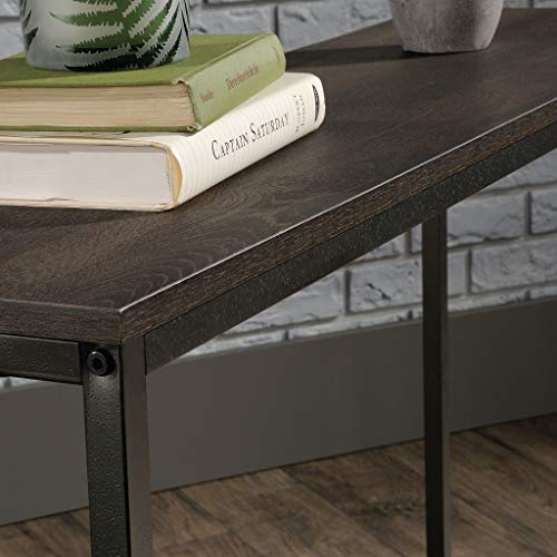 Sauder North Avenue Sofa Table, Smoked Oak finish