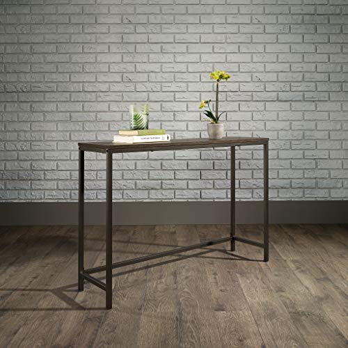 Sauder North Avenue Sofa Table, Smoked Oak finish