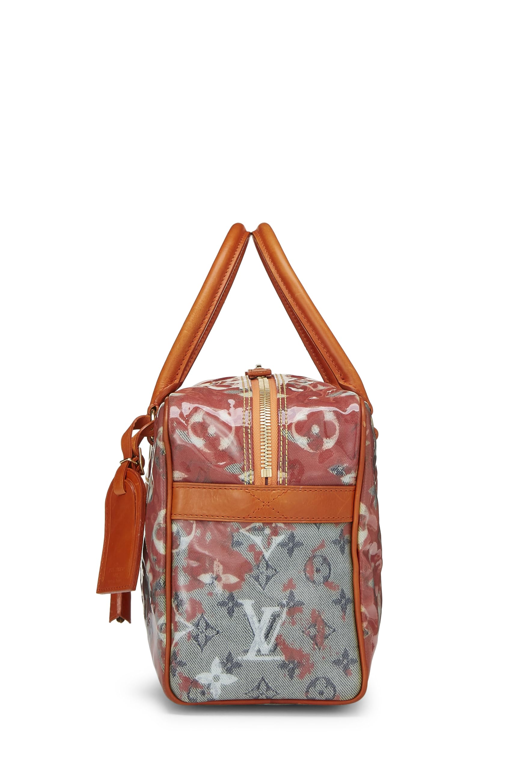 Louis Vuitton, Pre-Loved Richard Prince x Louis Vuitton Pulp Weekender PM, Orange