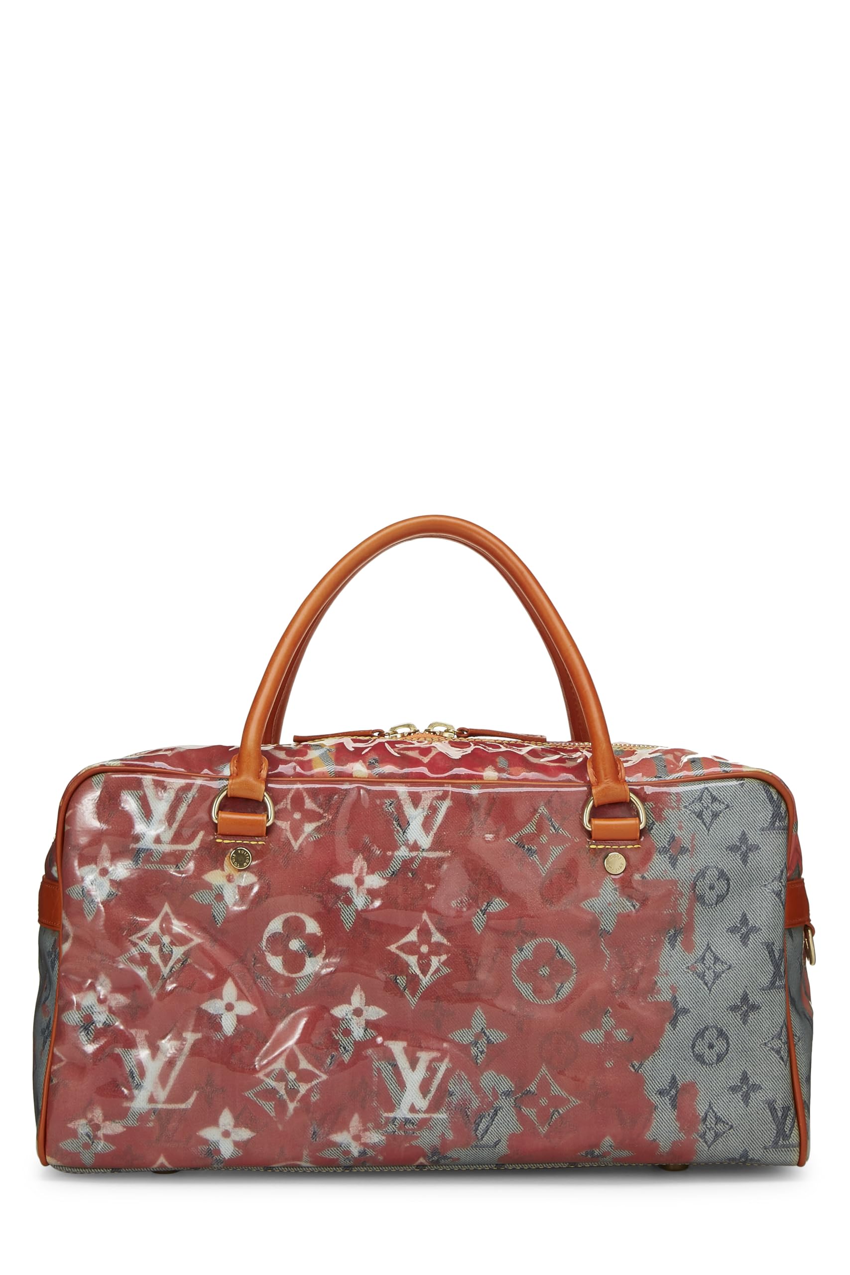 Louis Vuitton, Pre-Loved Richard Prince x Louis Vuitton Pulp Weekender PM, Orange