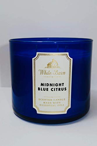 Bath and Body Works Midnight Blue Citrus 3-Wick Scented Candle Unisex Candle 14.5 oz
