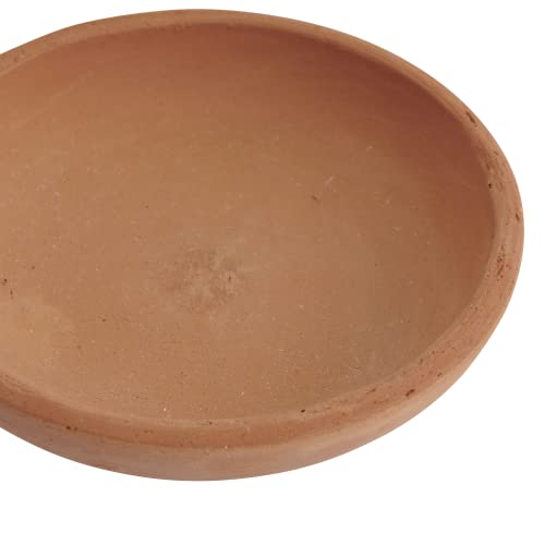 Creative Co-Op Unglazed Bowl, 1.5", Natural Terracotta
