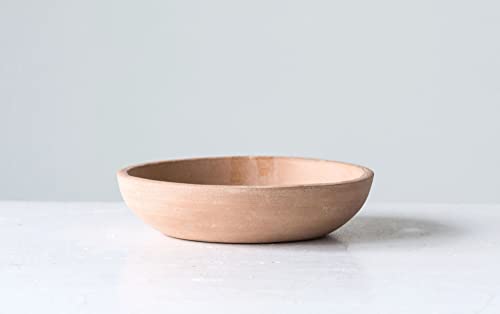 Creative Co-Op Unglazed Bowl, 1.5", Natural Terracotta