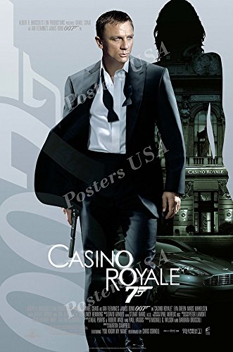 Posters USA 007 Casino Royale James Bond Movie Poster GLOSSY FINISH - MOV205 (24" x 36" (61cm x 91.5cm))