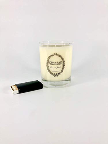 Rosewood & Musk Hand Poured Natural Coconut Soy Wax Candle 10oz | Small Batch | Handmade | Luxury Scented Vegan Candle | Christmas/Holiday Gift