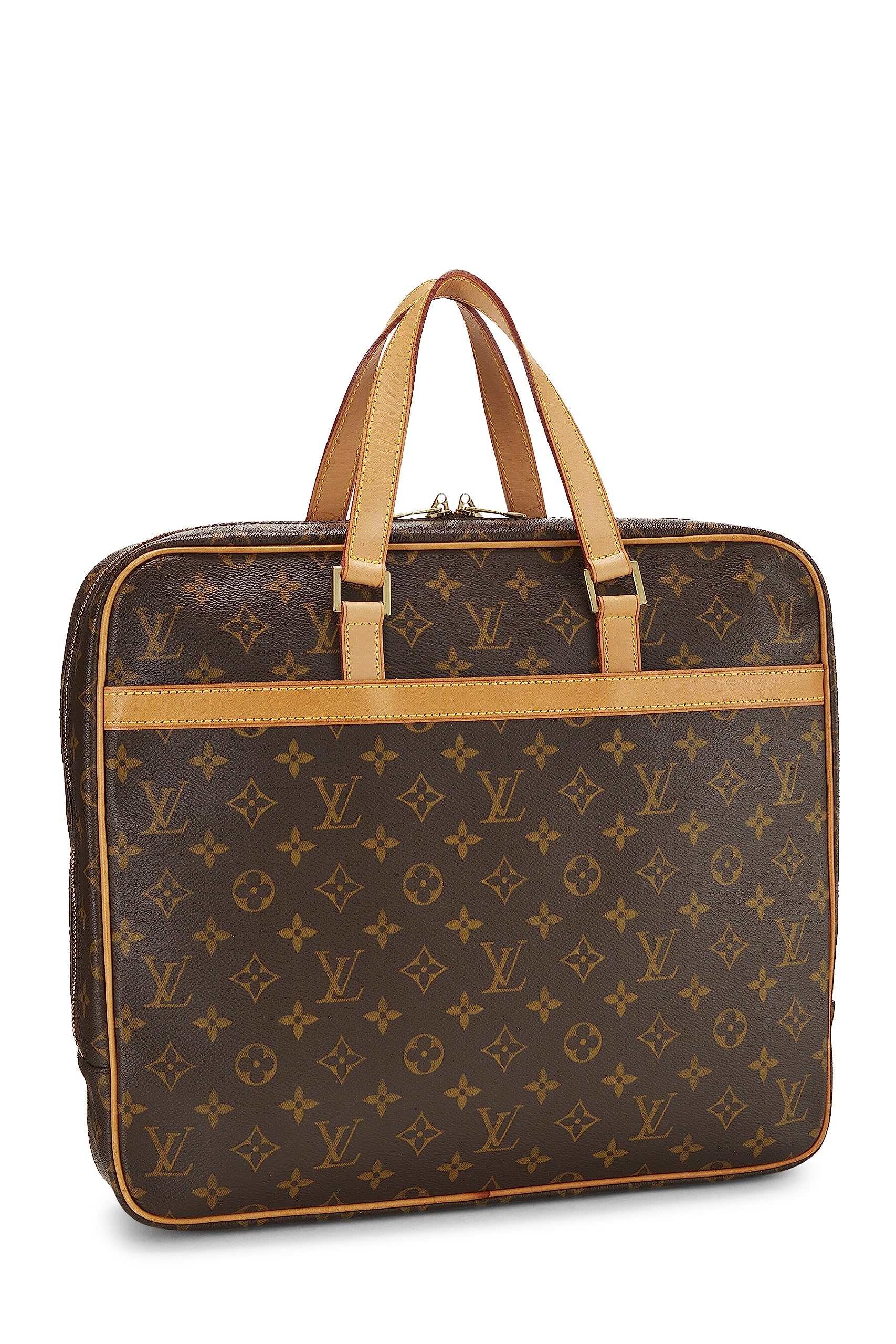 Louis Vuitton, Pre-Loved Monogram Canvas Pegase Briefcase, Brown