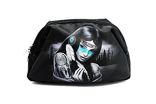DGA Angels Day of the Dead Native American Dream Catcher/Princess Coin Travel Purse/Bag